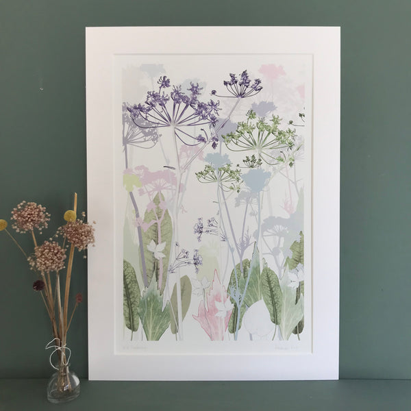 Wild Cowparsley large print